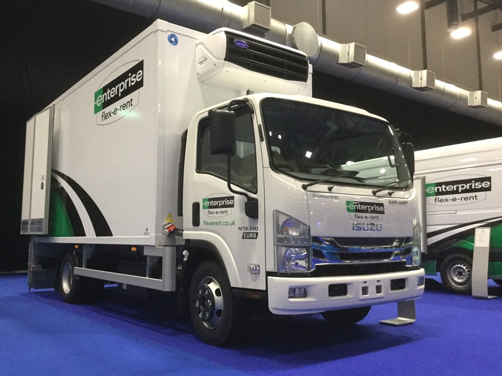 Refrigerated van hire - Enterprise Flex-E-Rent